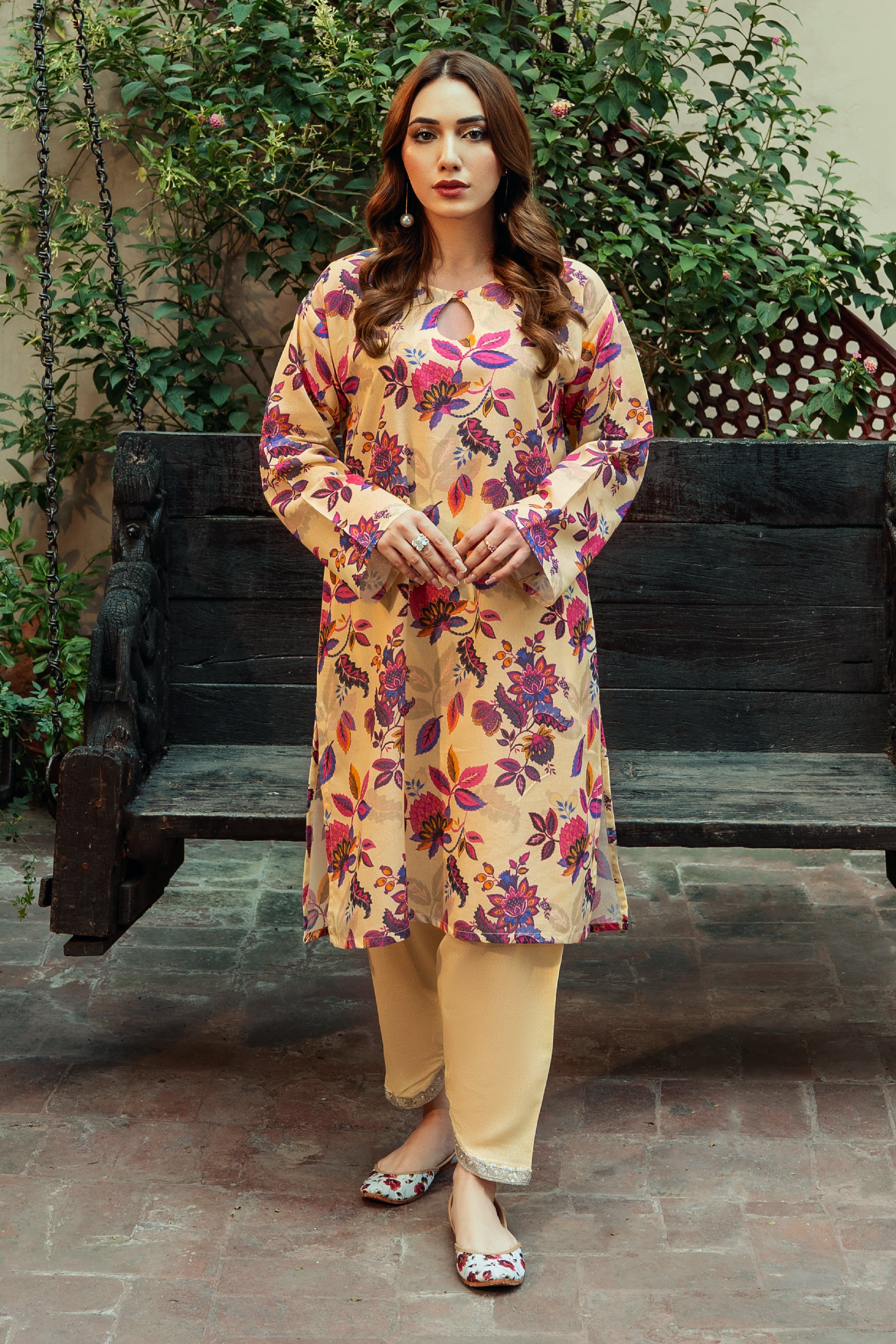 Feroza – Royal Blue Embroidered Lawn 2-Piece Suit – JAHAAN FATIMA